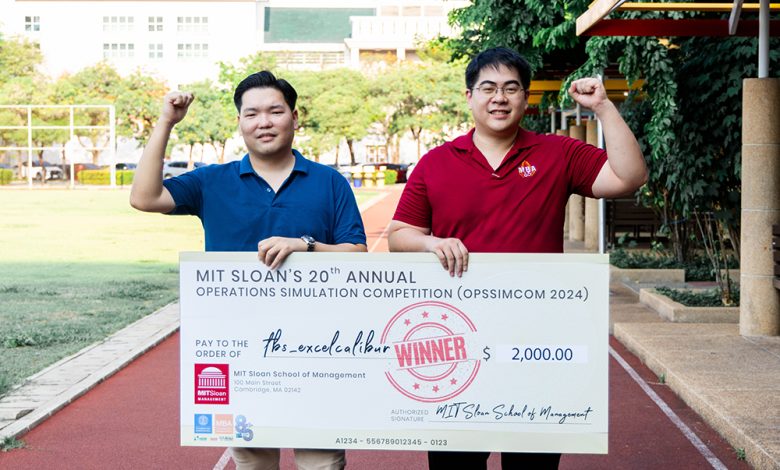 MBA Students from Thammasat ‘Win the 3rd Round’ from OpsSimCom 2024 ...