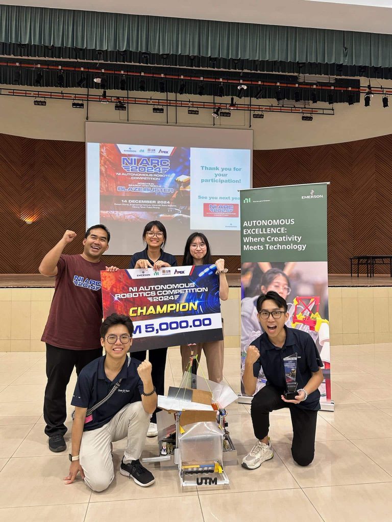 UTM Wins National Instruments Autonomous Robot Competition for 2024 ...