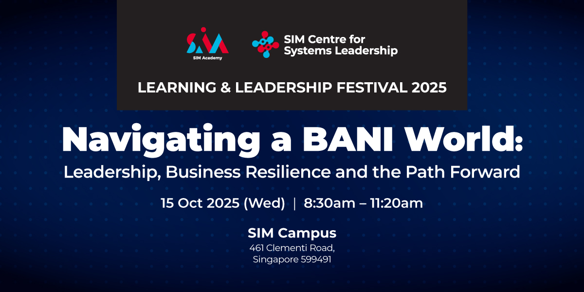 SIM Learning & Leadership Festival 2025: Strategies for Navigating a ...