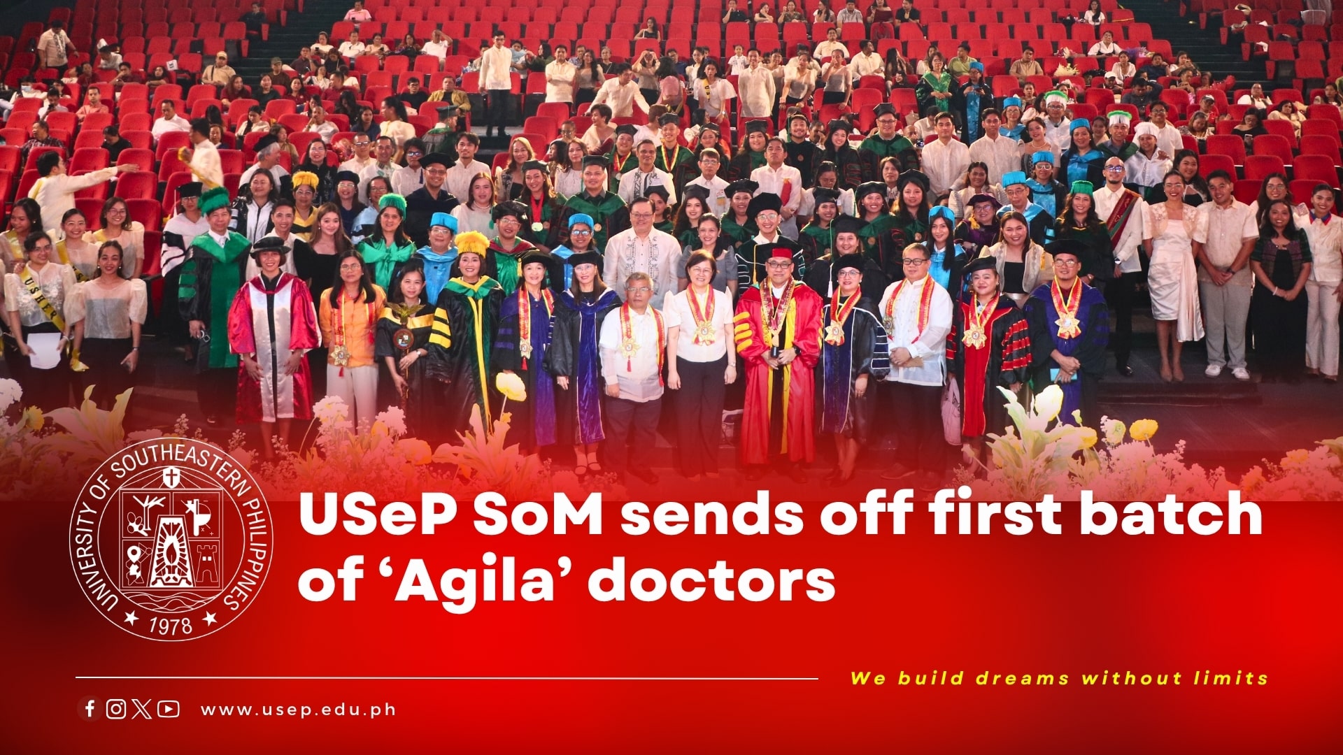 USeP School of Medicine Graduates First Batch of ‘Agila’ Doctors ...