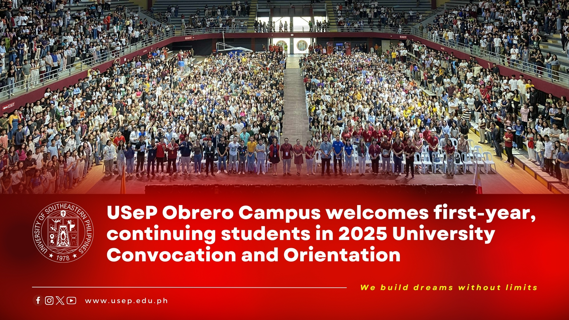 USeP Obrero Campus: First-Year and Continuing Students Welcome at 2025 ...