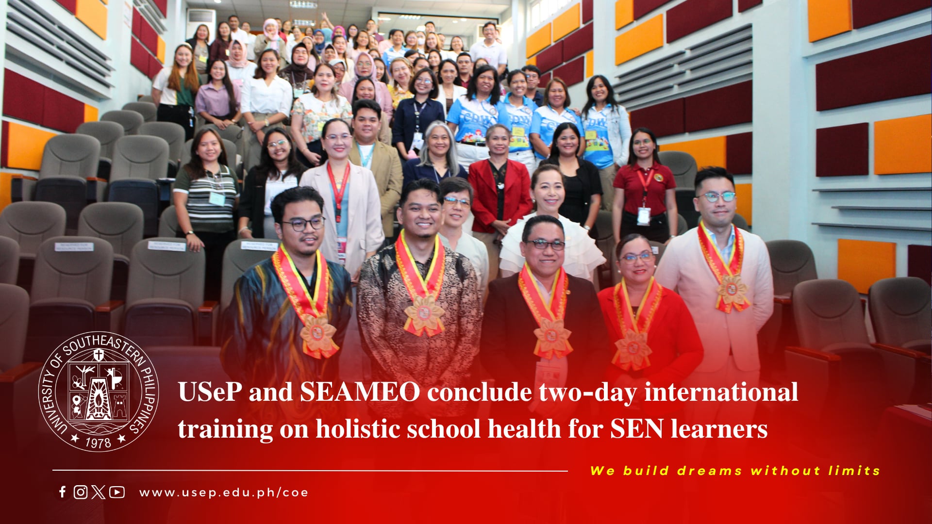 USeP and SEAMEO Host International Training on Holistic School Health ...