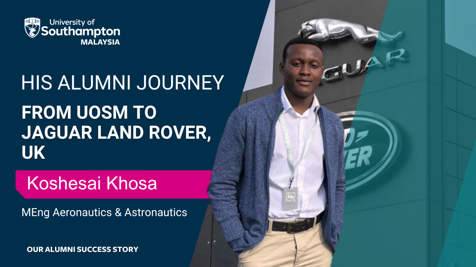 Alumni Spotlight: Koshesai Khosa - UoSM Graduate Excelling as Lead ...