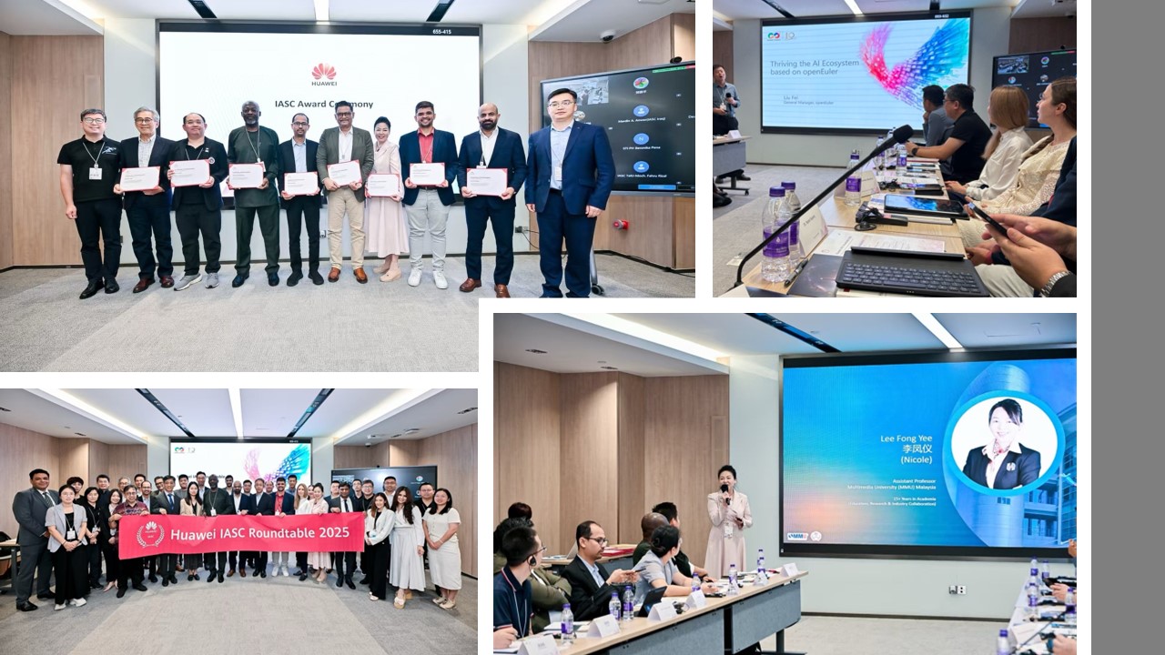 Multimedia University Expands Global Reach at Huawei IASC Roundtable 2025 in China - AppliedHE ...