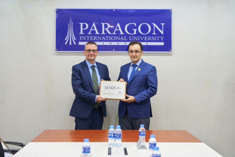 Paragon International University Launches Cambodia's First SQA Degree ...