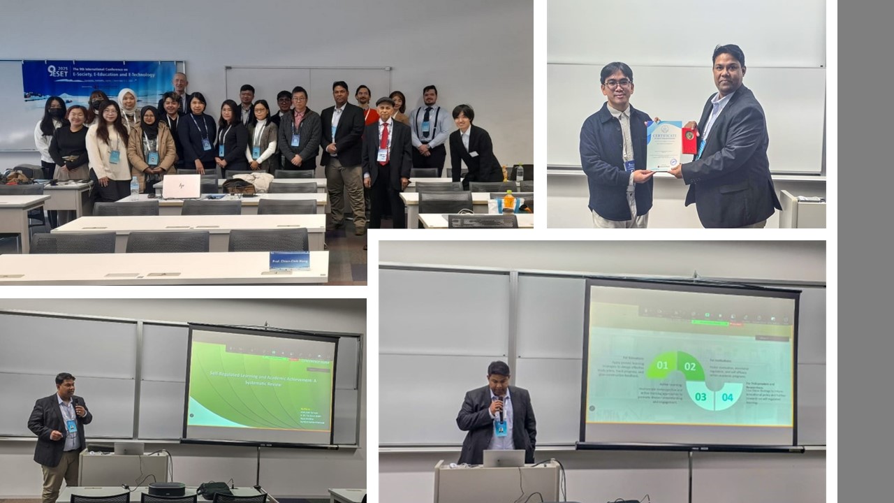 Best Presenter Award for FOM Lecturer at ESET 2025 in Japan ...